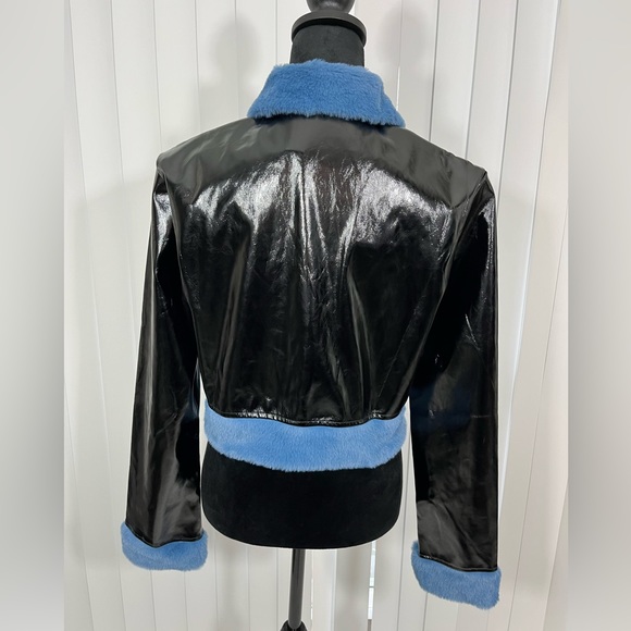Half Heart | Jackets & Coats | Half Heart Top Crush Patent Vinyl Jacket ...